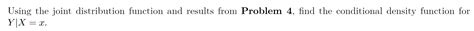 Solved Using The Joint Distribution Function And Results