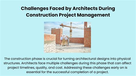 Challenges Faced By Architects During Construction Phase11nov 1pdf
