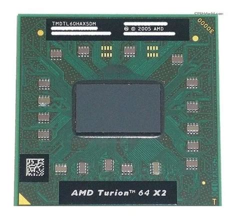 Processador Amd Turion 64 X2 Tmdtl60hax5dm Tl 60 Mercadolivre