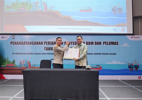Pertamina Patra Niaga Sulawesi Dan Kepolisian Daerah Sulawesi Selatan