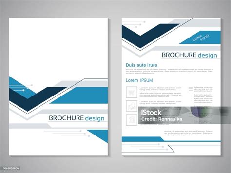 벡터 현대 소책자입니다 연례 보고서 기술 배경 가진 추상 플라이어의 디자인 레이아웃 템플릿입니다 어두운 블루 블루 회색 및 백색 색깔의 포스터 잡지 커버입니다 0명에 대한