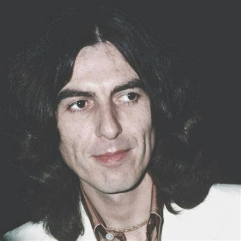 The Beatles Long Hair George Harrison Curly Hair 70s George Harrison