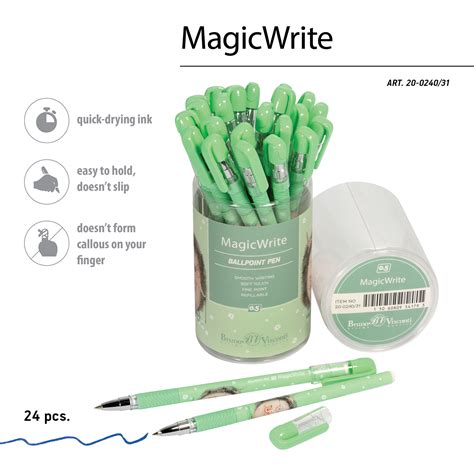 "Bruno Visconti" ручка шариковая MagicWrite 0.5 мм 20-0240/31 Ежик с ...