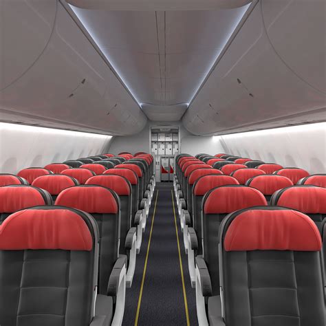Boeing 737 Interior With Galley 3d Model Cgtrader