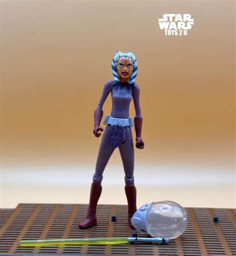 Star Wars Figure 2008 Animated Clone Wars Ahsoka Tano Cargo Of Doom