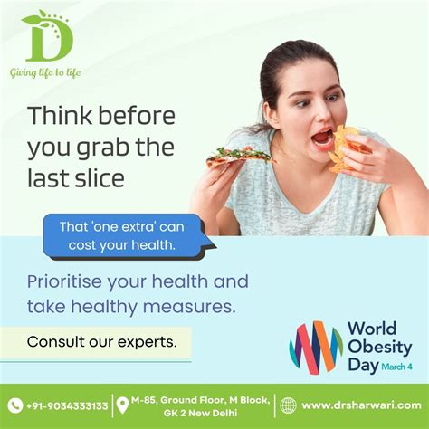 Worldobesityday Healthyliving Preventobesity Obesityawareness Healthylifestyle