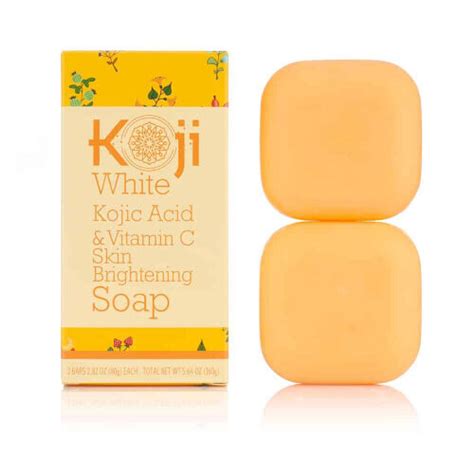Koji White Kojic Acid And Vitamin C Skin Brightening Soap Ingredients