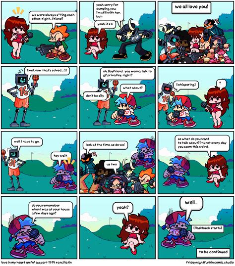 Love In My Heart An Fnf Au Part Rcnciliatin Comic Studio