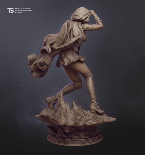 Fantasy Rogue Statue