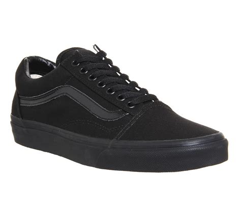 Vans Old Skool Trainers Black Unisex Sports