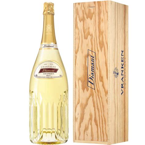 Vranken Diamant Brut Jéroboam avec Caisse Bois Champmarket