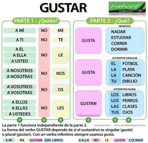 The Spanish Verb Gustar And How To Say That You Like Something In