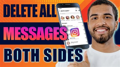 How To Delete All Messages On Instagram From Both Sides 2024 YouTube