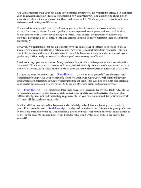 6th Grade Social Studies Homework Sheets Pdf Worksheet Homework