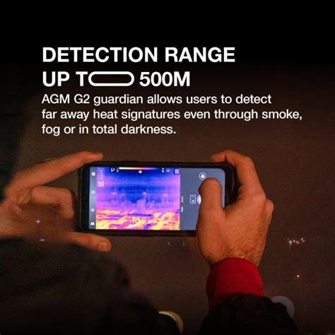 Agm G2 Guardian 5g Unlocked Rugged Smartphone Thermal Monocular