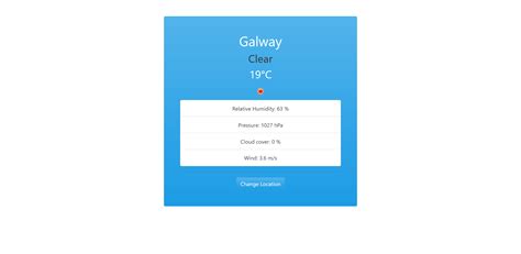 GitHub Gerhynes Weatherjs A Weather App Using The OpenWeatherMap API