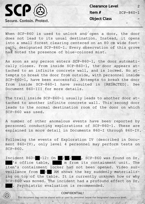 Image Doc8601 Scp Containment Breach Wiki Fandom Powered By