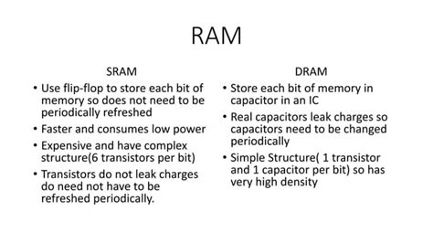 Semiconductor Memory Pptx Data Storage And Warehousing Computing
