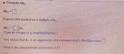solved let a 1 and b {b₁ b₂ for b₁ [ ] and b₂ define