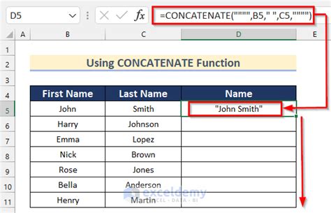 How To Add Double Quotes In Excel Concatenate Easy Ways