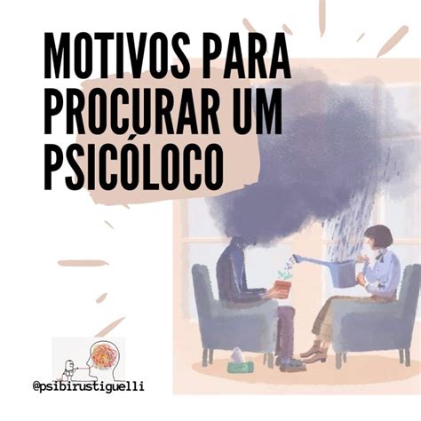 Motivos Para Procurar Um Psicólogo