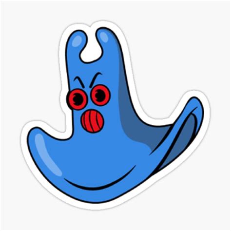 Man Ray SpongeBob Sticker For Sale By Joeoles Redbubble