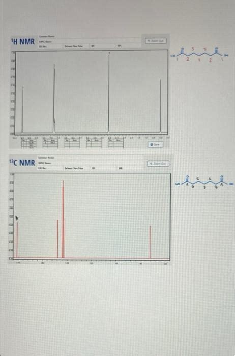 Solved Number And Assign The Signals In Both Spectra Using