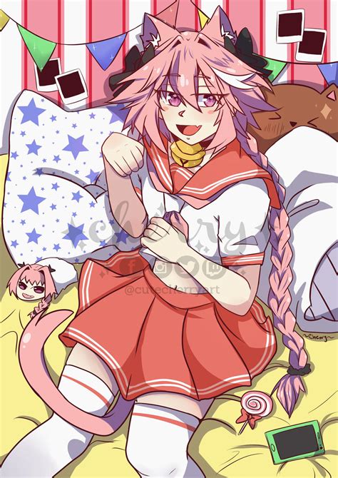 Cute Astolfo Fanart By Cutecherryart On Deviantart