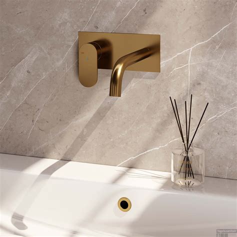 Inbouw Wastafelmengkraan Brauer Gold Edition Coldstart Platte Hendel