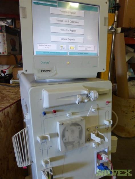 B Braun Dialog Dialysis System Machines Units Salvex