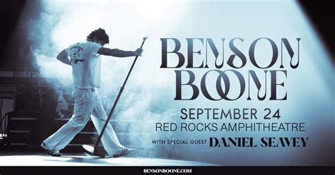 Benson Boone Red Rocks Amphitheatre