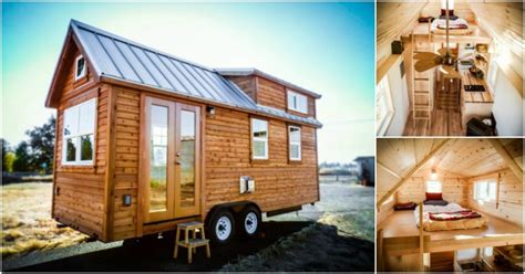 This Charred Tiny House By Molecule Tiny Homes Is Warm And Cozy Tiny