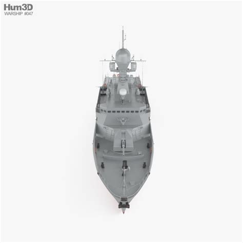 Buyan M Class Corvette 3d Model Download Warship On