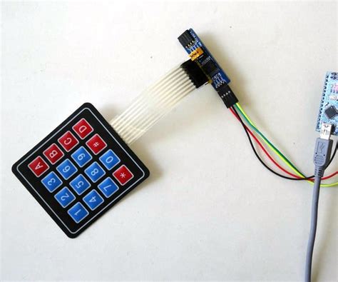 How To Connect Matrix Keypad To Make2explore Systems