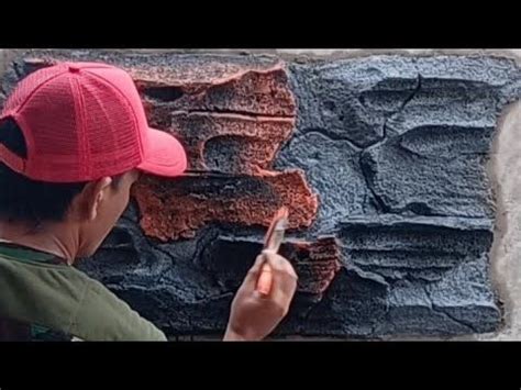 Cara Membuat Relief Batu Cadas Di Tembok The Creator Relief Batu