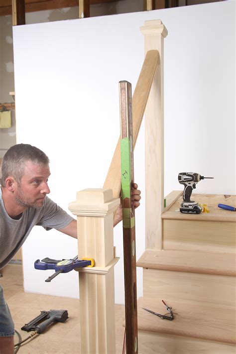 Setting Railings Fine Homebuilding