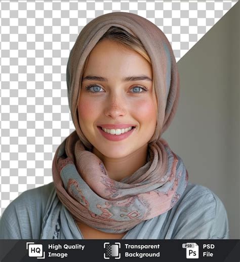 Premium PSD Transparent Premium Psd Picture Woman Smiling With A