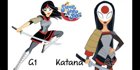 Dc Superhero Girls Versions Katana By Alvaxerox On Deviantart