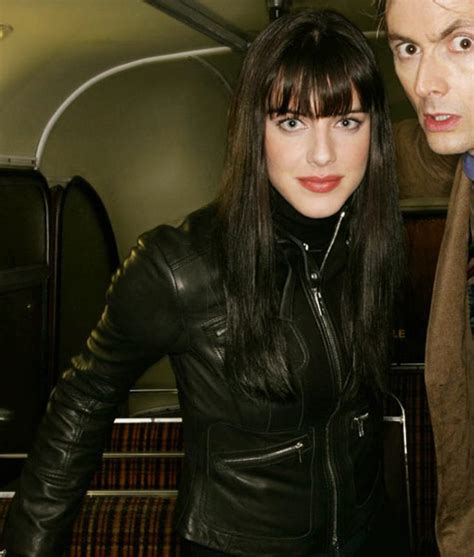 Michelle Ryan Doctor Who S04 Christina Leather Jacket