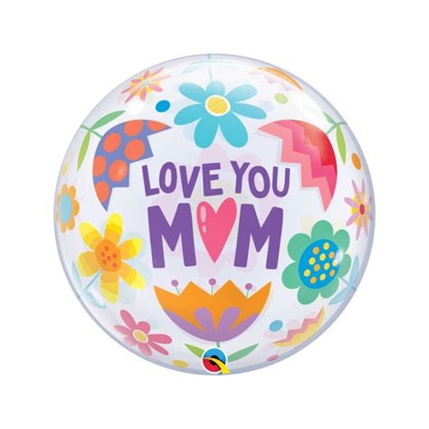 Palloncino 22 Bubble Mamma Love You Mum Kreashop
