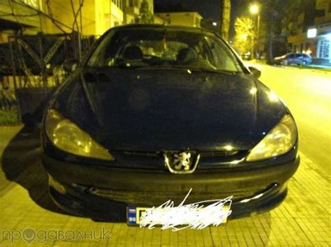 Пежо 206 14 Pegeot 206 на части 14 инжекцион зелен металик 23 вра