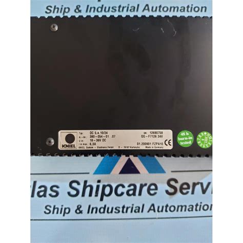 HIMA F 7126 POWER SUPPLY MODULE Atlas Shipcare Services