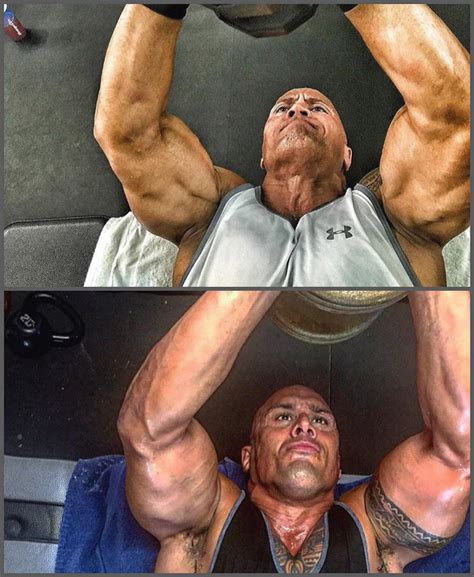 El Primo De ‘the Rock Es Su Doble De Acción Y Lucen Igual