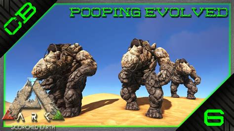 ARK Scorched Earth Taming A Rock Elemental Army Ep6 YouTube