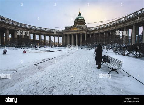 Kazan Cathedral St Petersburg Russia Stock Photo Alamy