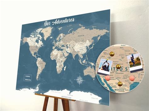 Push Pin World Map Push Pin Map World Map Pin Board Cork World Map