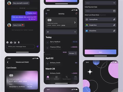 Payer App Mobile Application By Yuliia Boichuk For Fivecube On Dribbble