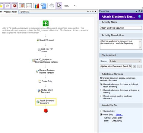Update Word Document Workflow Problem Laserfiche Answers