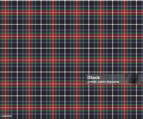 격자 무늬 직물 패턴 네이비 블루 빨강 녹색 흰색 현대적인 독특한 크로스 라인 섬유 및 옷 스커트 바지 또는 장식용 직물 디자인에 대한 이음새가 없습니다 벡터 일러스트 레이