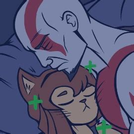 Kratos X Kit Bodega Sleeping By Ducatislo On Newgrounds